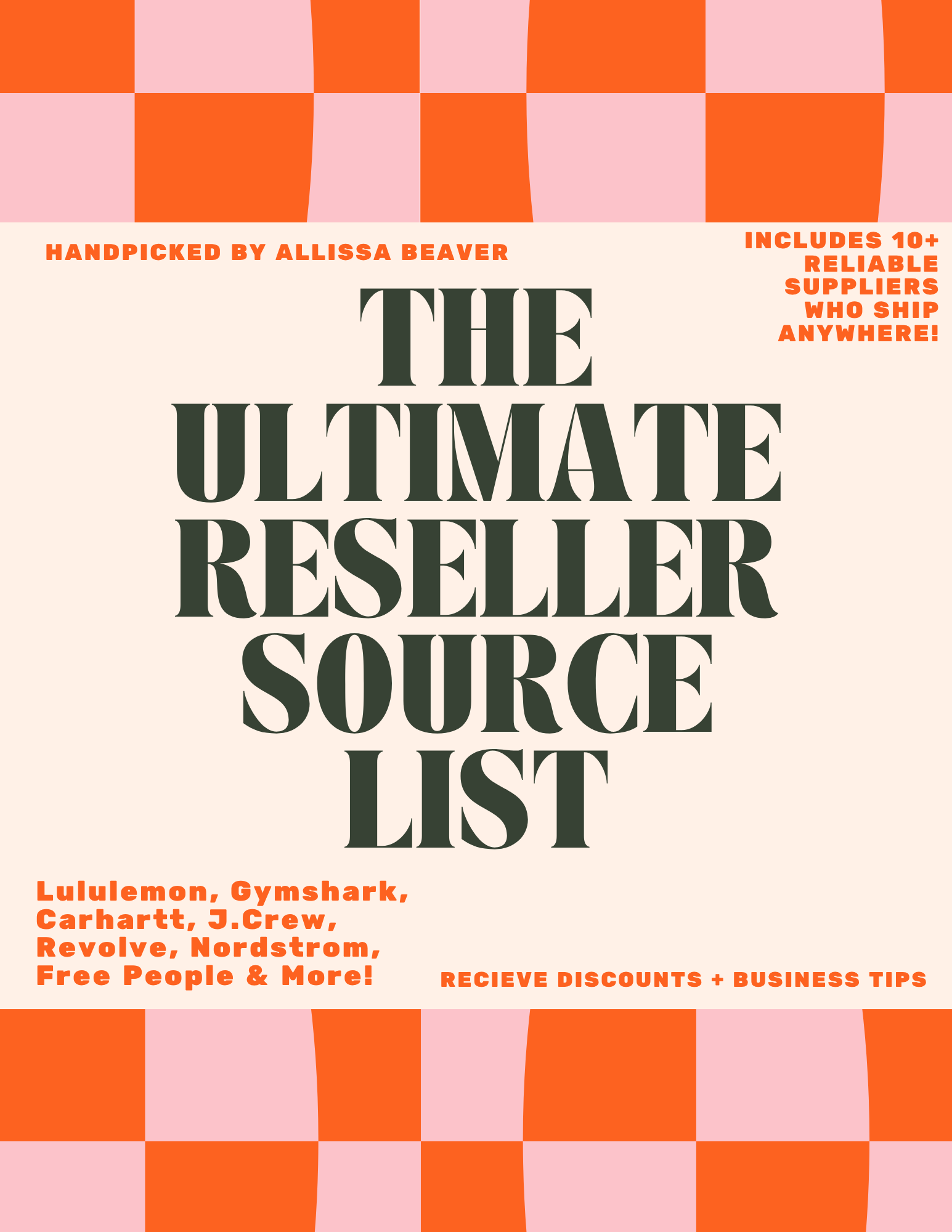 The Ultimate Reseller Guide: Online Source List Women, Kids, Mens Clot ...